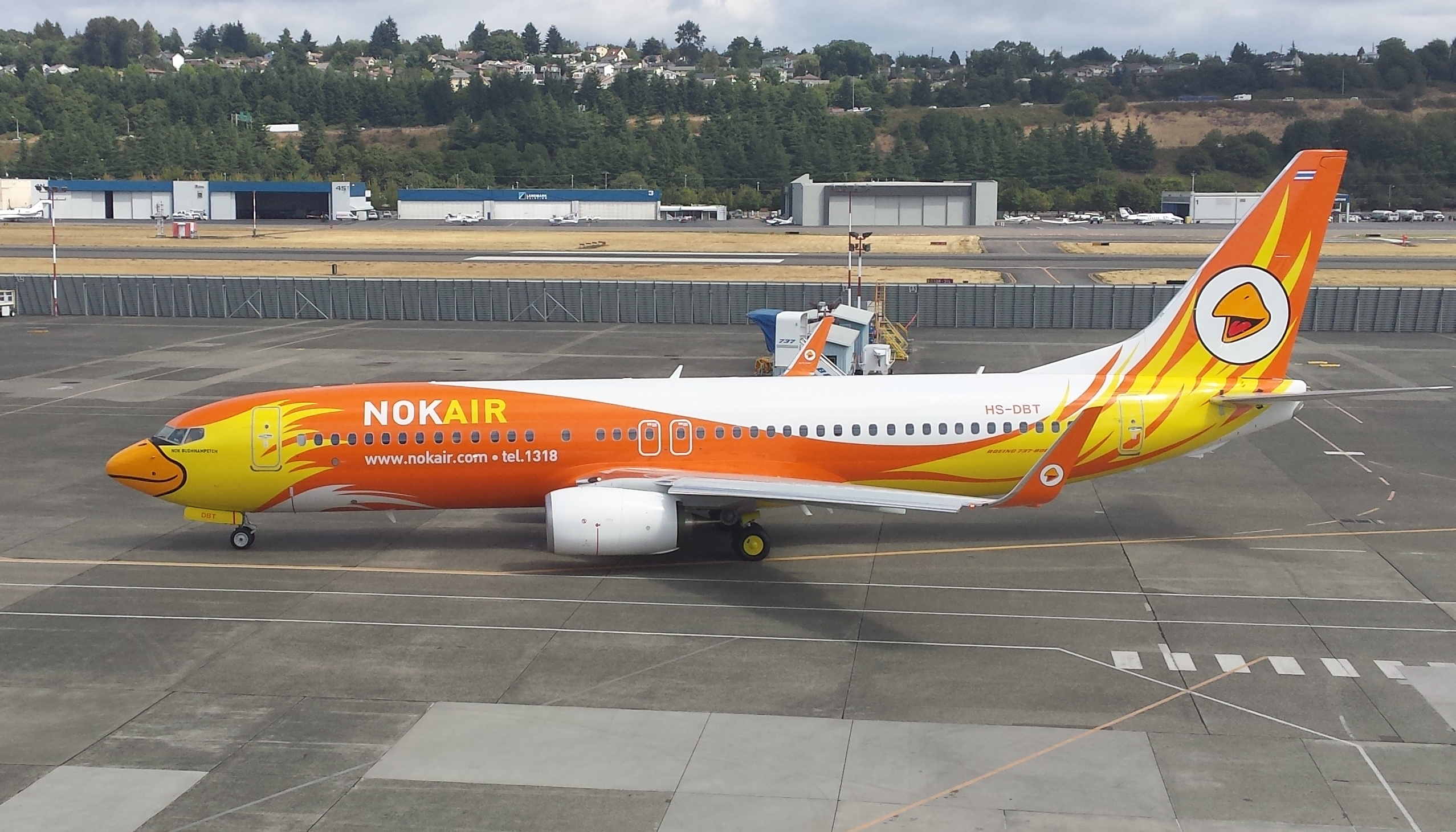Boeing delivers Nok Air's first direct-purchased 737-800