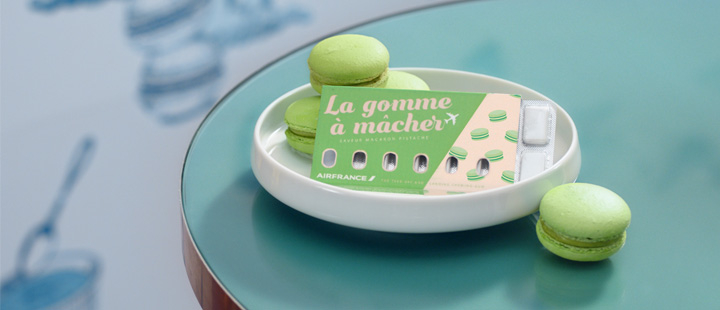 Air France presents its own chewing gum “La gomme à mâcher” - Aviation24.be