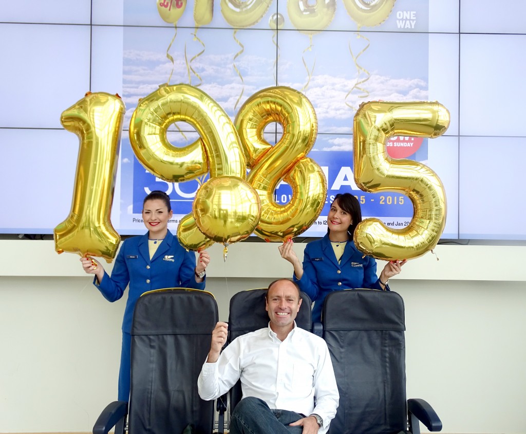 Ryanair celebrates 30 years of low fares