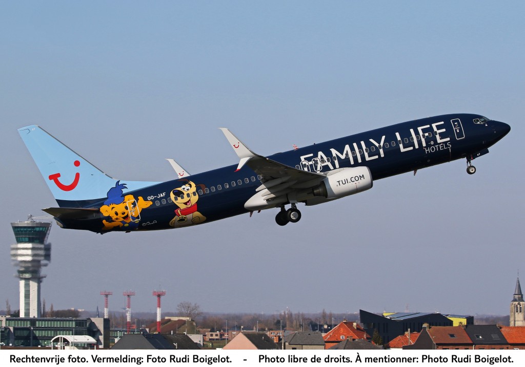 Flying the colours of "Family Life" doesn't go unnoticed in Belgian ...