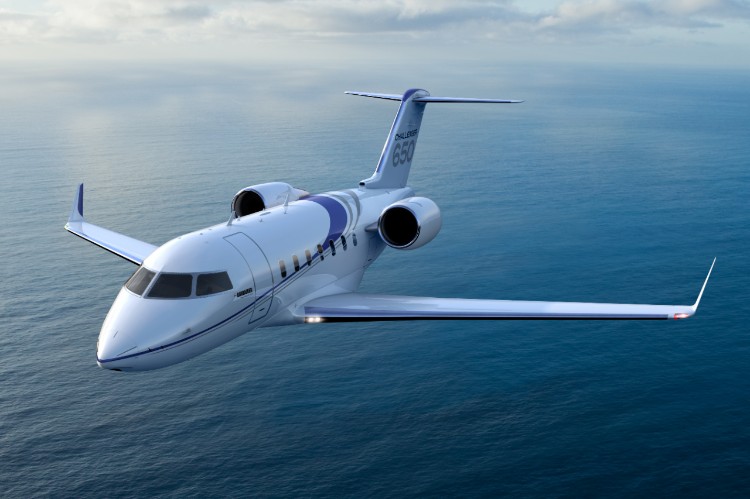 Bombardier announces first Challenger 650 aircraft registered and ...